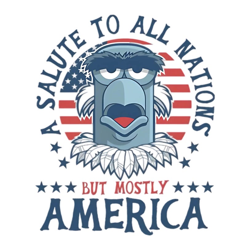 Patriotic Sam Eagle Shirt - Etsy