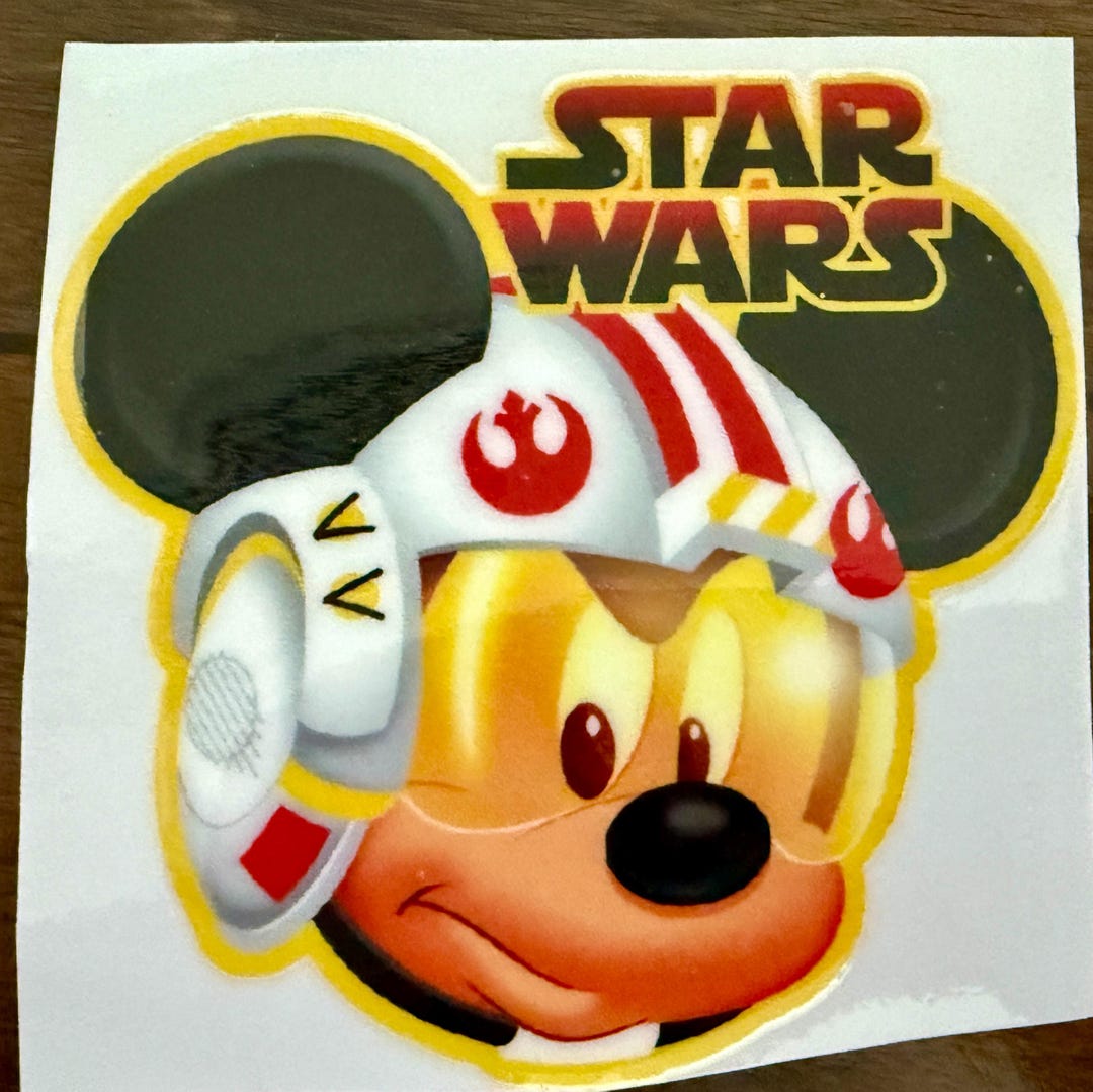 Jedi Helmet Disney Crossover Art - Mickey Mouse X-wing Pilot Helmet ...