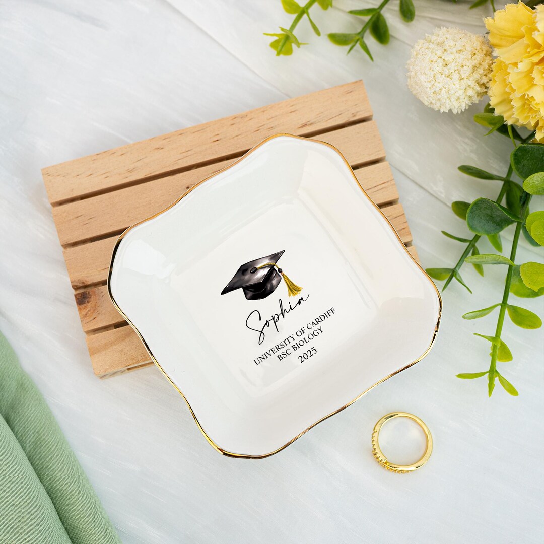 Graduation Jewelry Dish,graduation Gift for Her,college Graduation ...