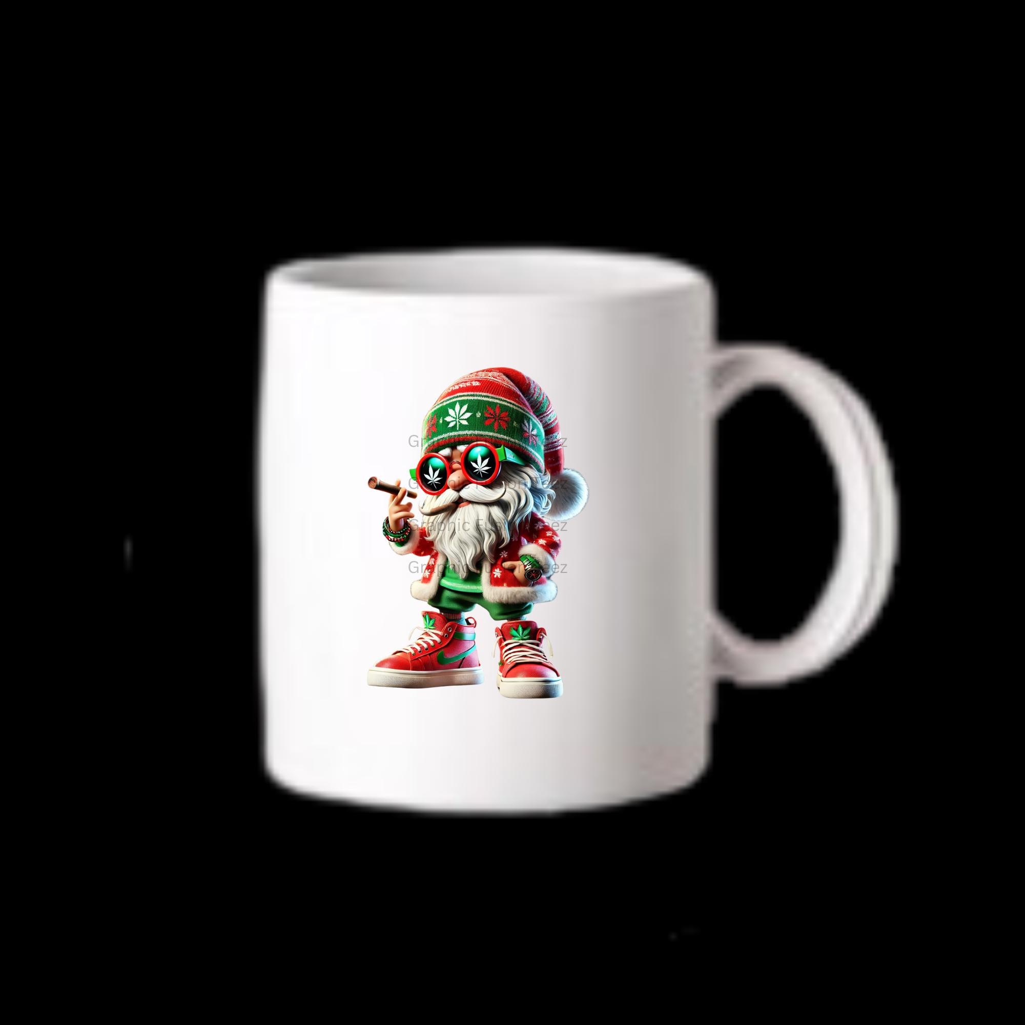 Cool Santa PNG, Blazin Santa, High Life, Weed Santa, Santa Smoking a ...