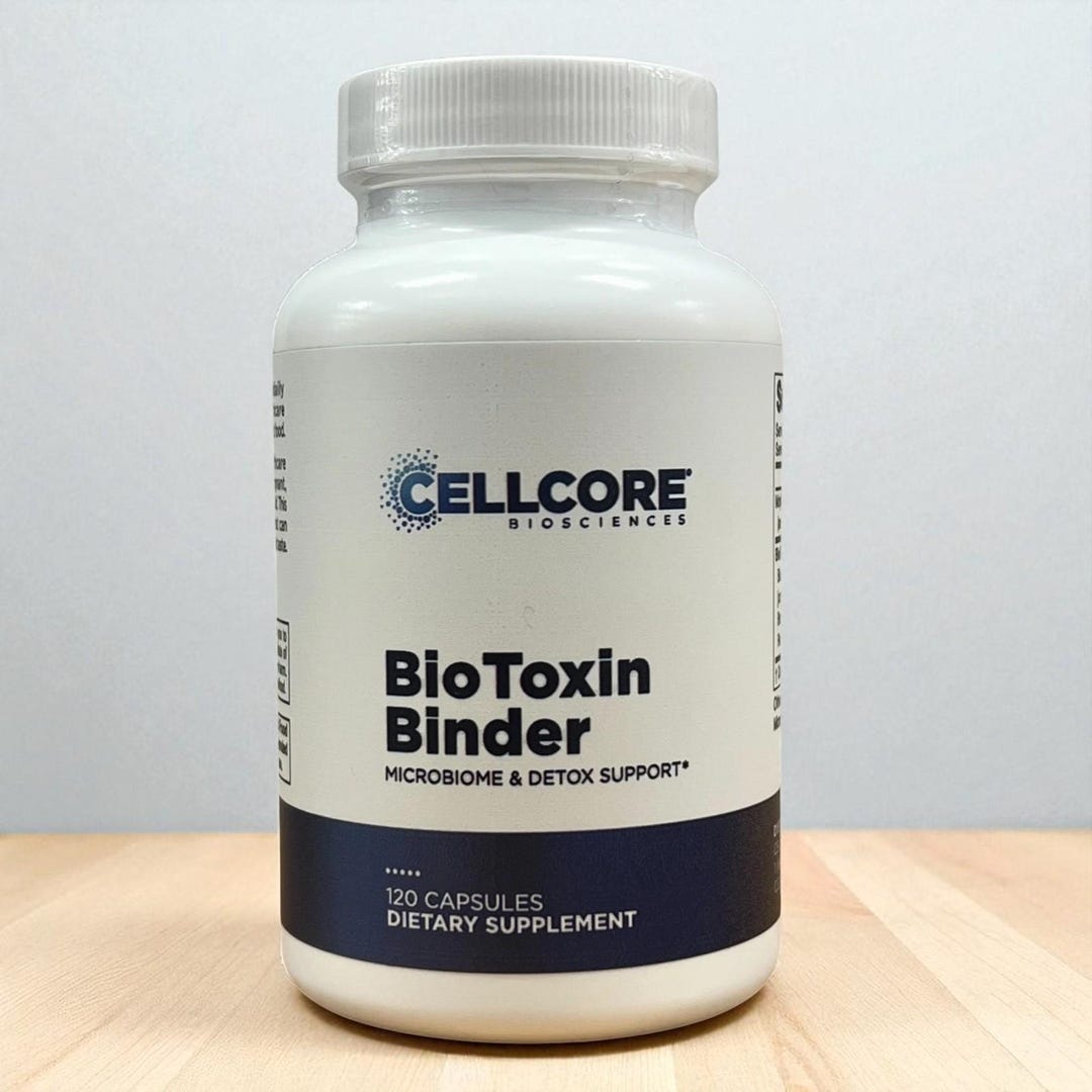 Cellcore Biotoxin Binder – 120 Capsules – Gut & Microbiome Detox ...