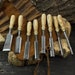 Forged Chisel Set 8 Pcs. Wood Carving Tools. Timber Frame Chisel ...