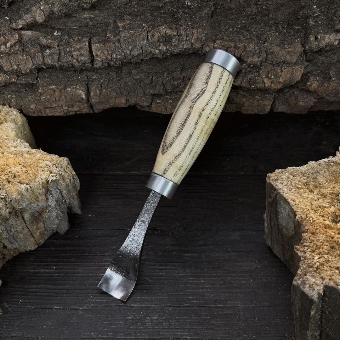 Hand-forged Spoon Gouge (require Additional Sharpening). Wood Craving ...