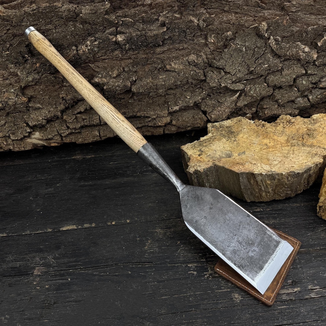 Timber Slick Chisel – 52100 Carbon Steel Blade & Ergonomic Ash Handle ...