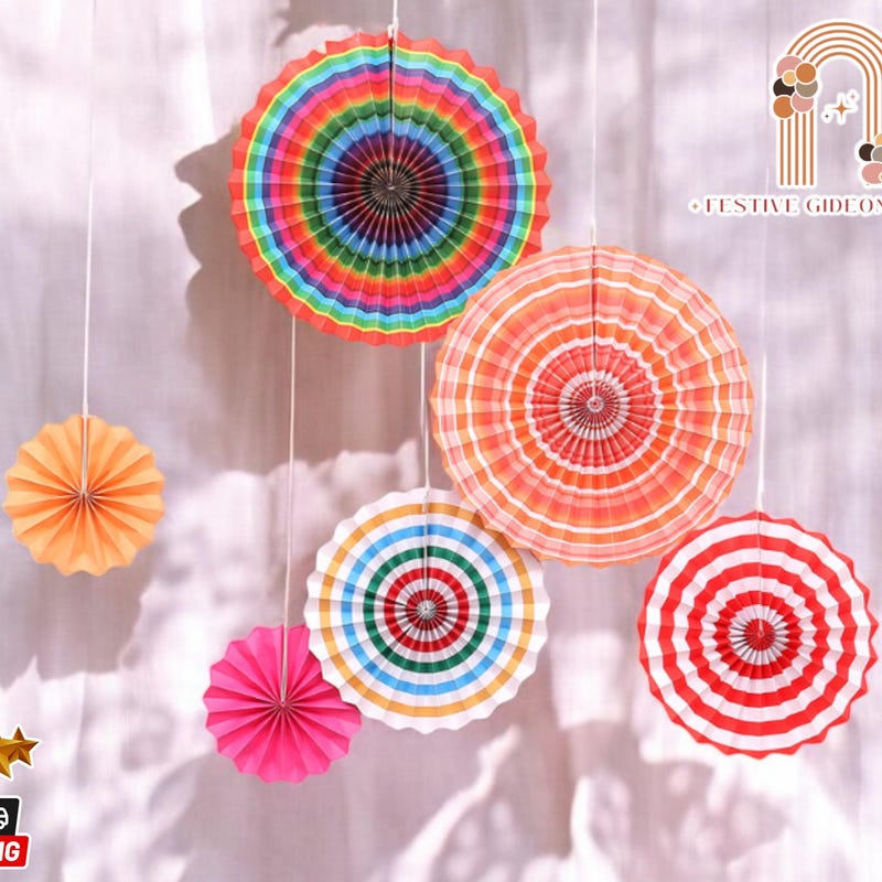 Paper Fans - Etsy
