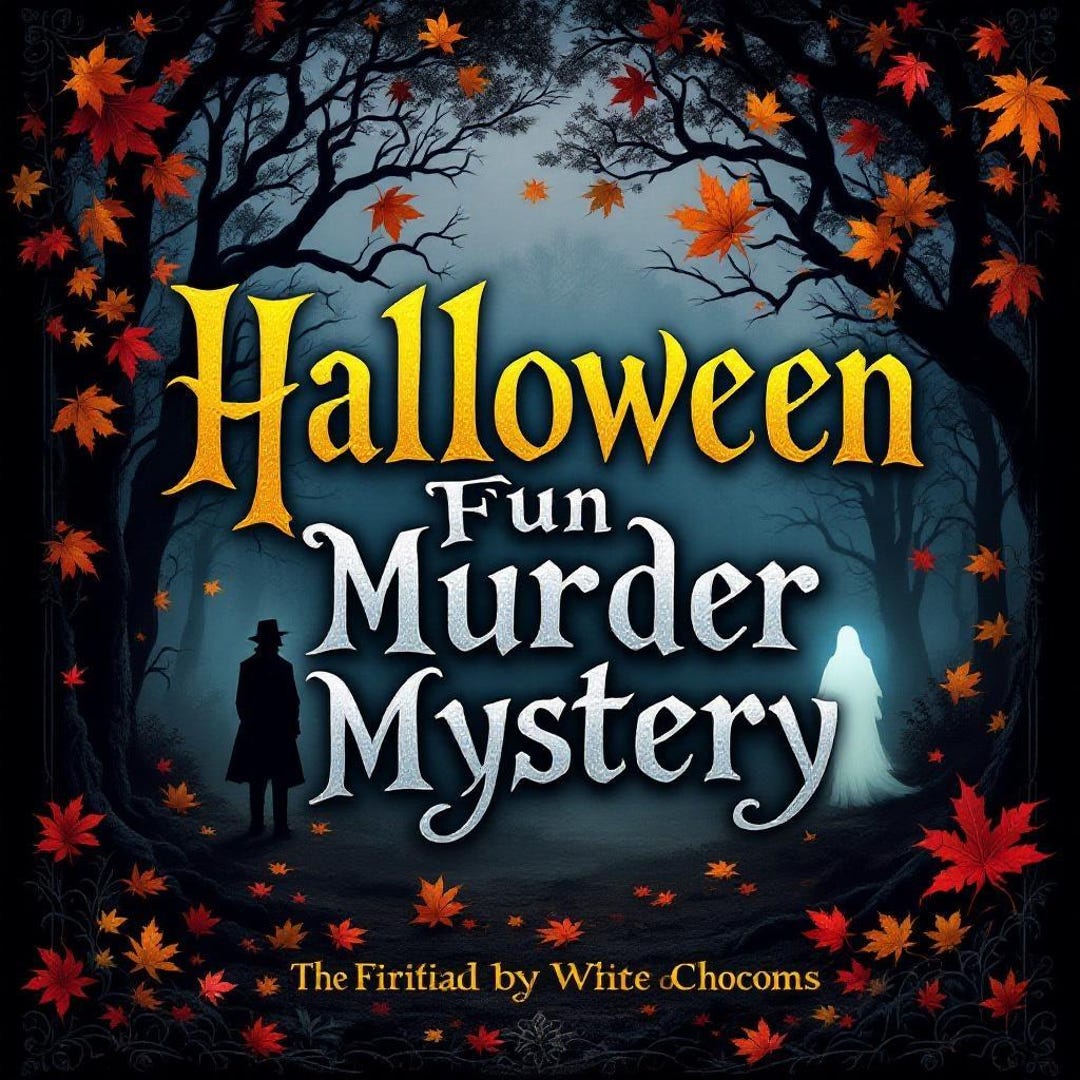 Halloween Murder Mystery Party Game | 19 Printable Pages, Haunted House ...