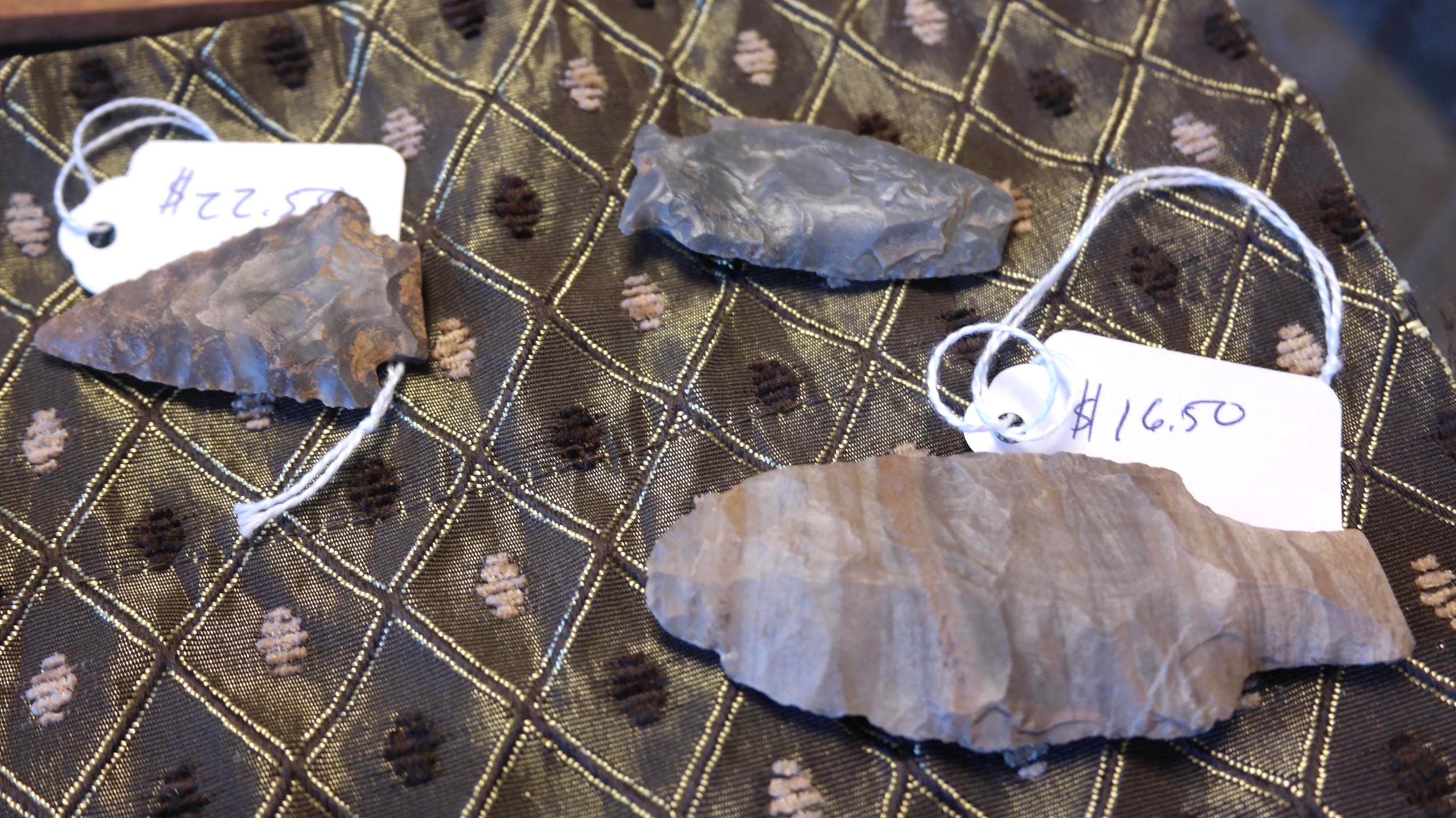 Genuine Antique Arrowheads Lot - Native American Collectibles (6) for ...