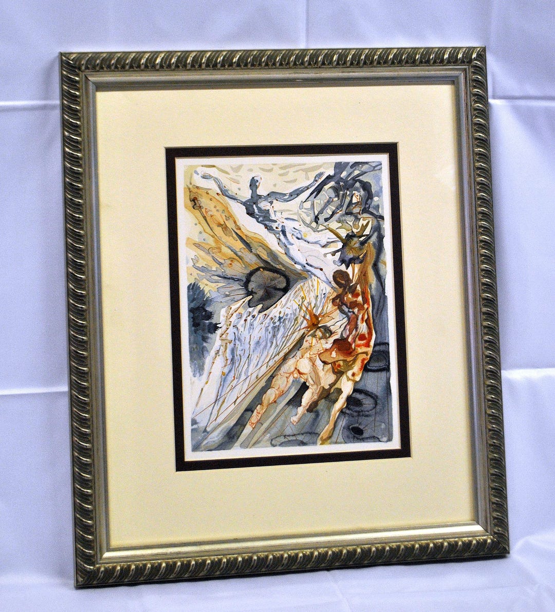 Woodblock Print (after) Salvador Dalí Authentication Bruce Hochman ...