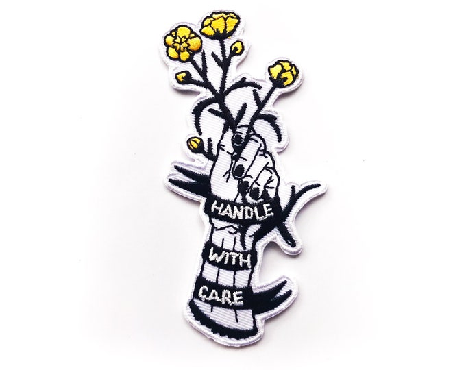 Handle With Care Patch - Etsy