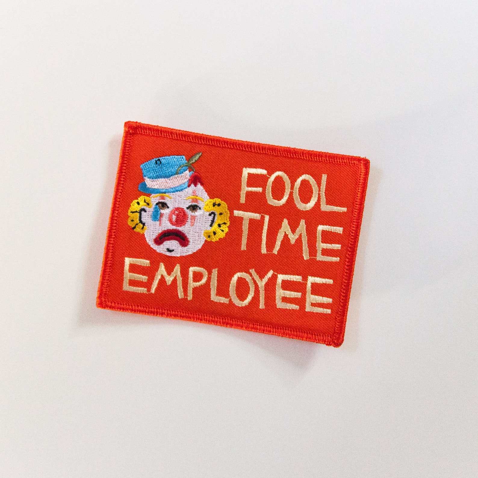 Fool Time Employee Patch - Etsy