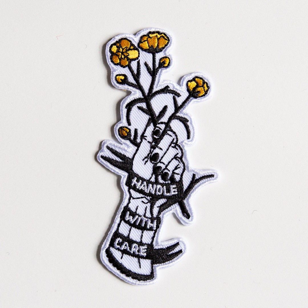Handle With Care Patch - Etsy