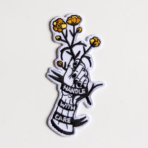 Handle With Care Patch - Etsy
