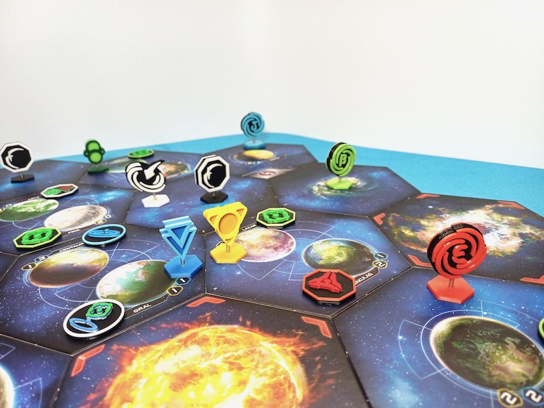 Twilight Imperium Tech Marker Upgrade Token / Base Game + Prophecy of ...