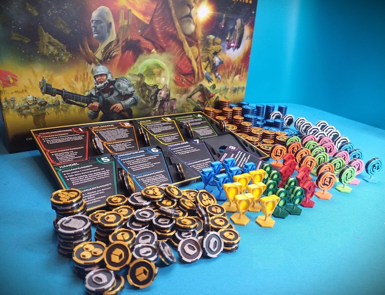 Twilight Imperium Tech Marker Upgrade Token / Base Game + Prophecy of ...