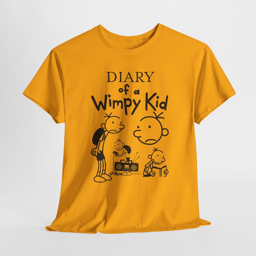 Diary of a Wimpy Kid T Shirt World Book Day T-shirt Kids Adult Book Day ...
