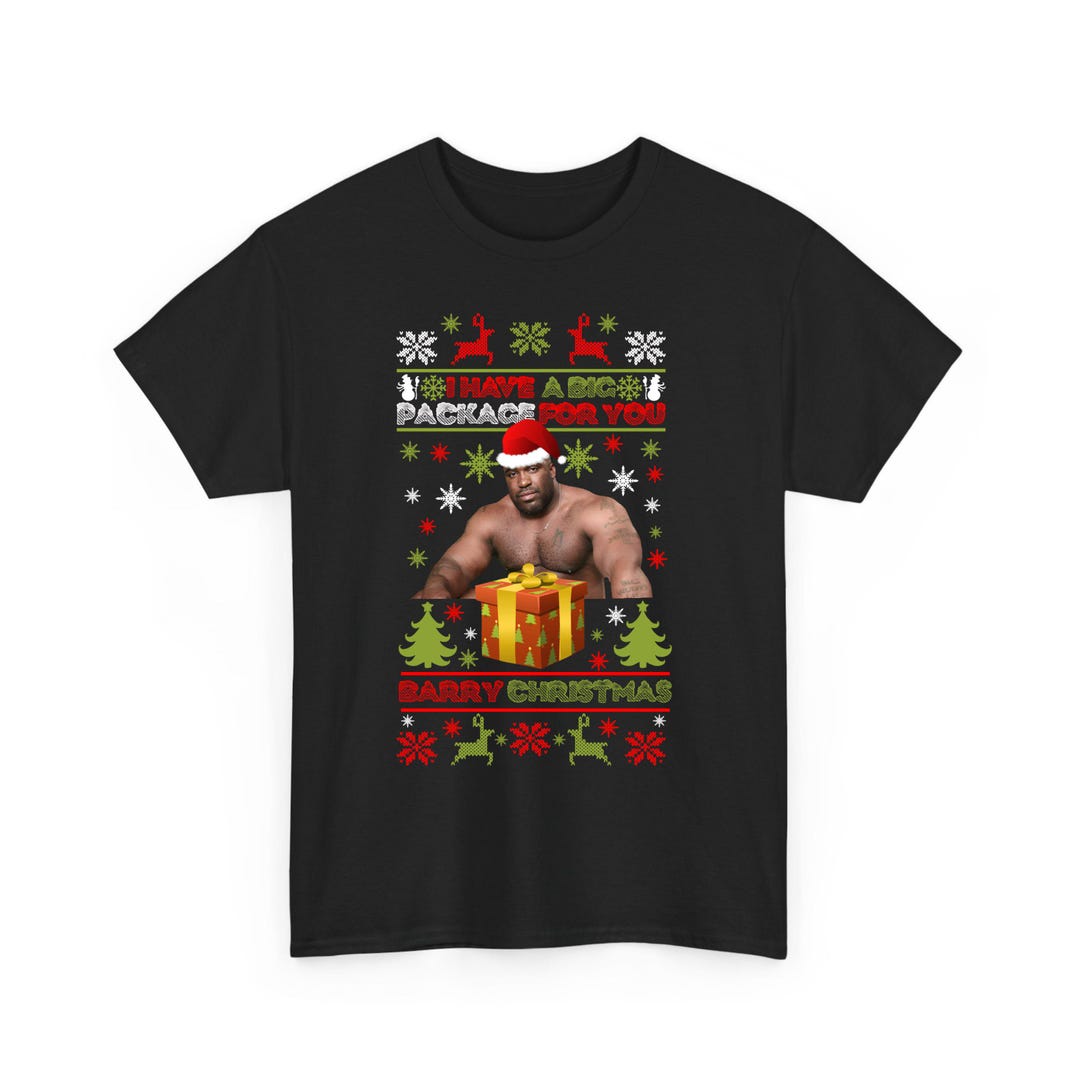 Big Package Christmas T Shirt Barry Wood Tshirt Hoodie Jumper I Have a ...