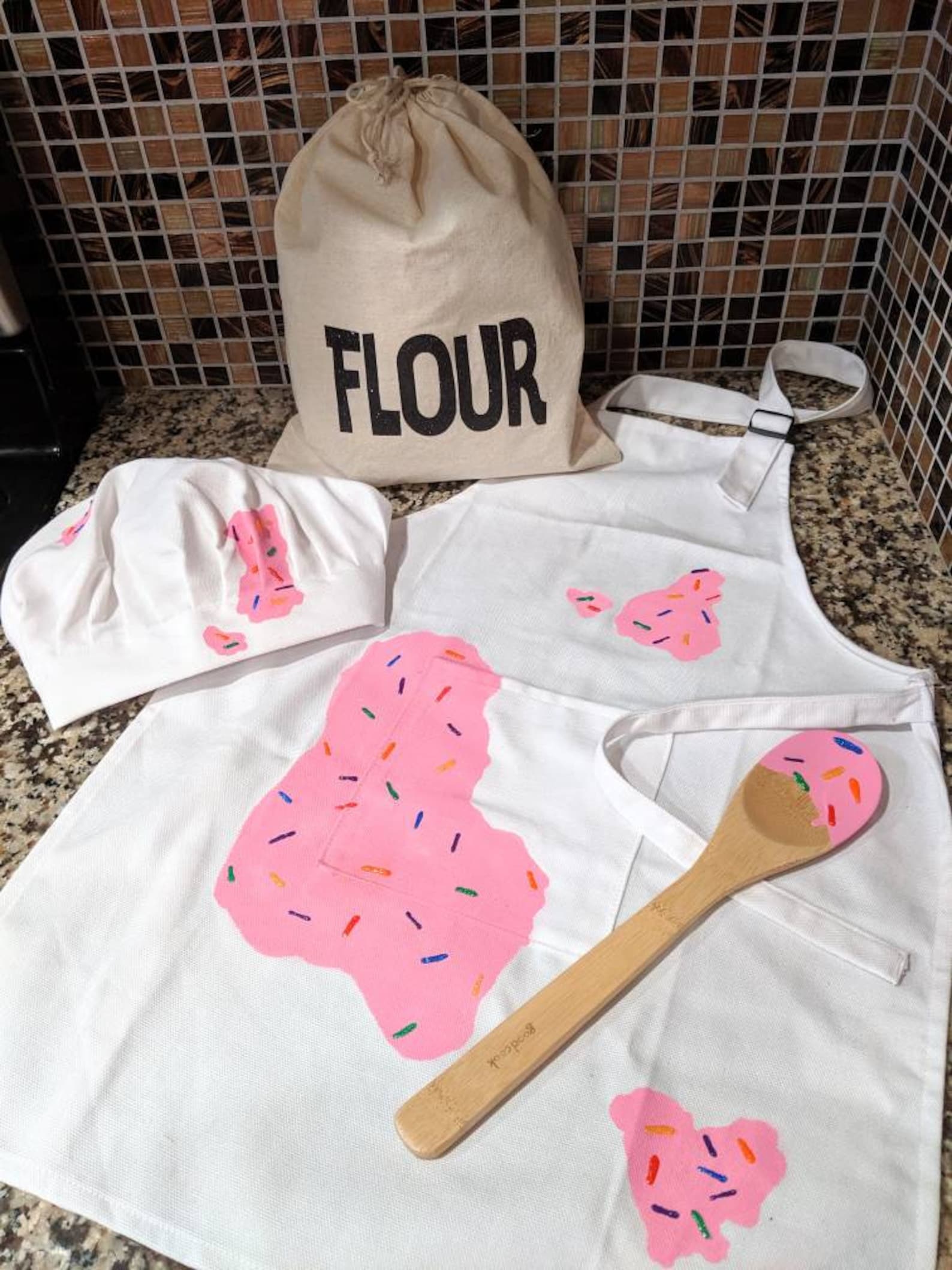 Children's Baker Costume, Pastry Chef, Girls Costume, Boys Costume ...