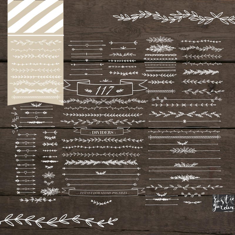 Hand Drawn Borders - Etsy