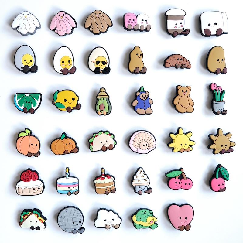 Kawaii Croc Charms - Etsy UK