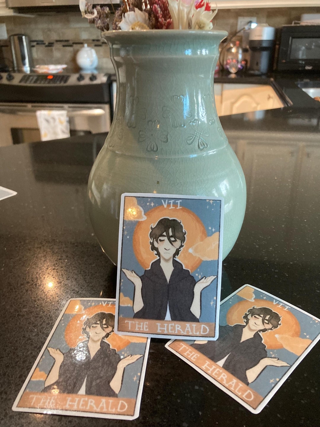 Arcane Sticker - Viktor Tarot Card - Etsy