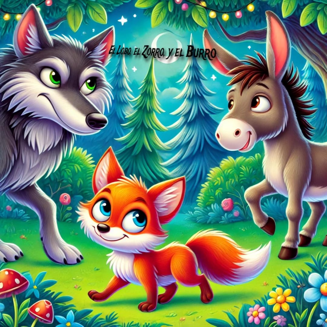 El Lobo, el Zorro y el Burro Cuento Infantil Audiolibro en Español ...