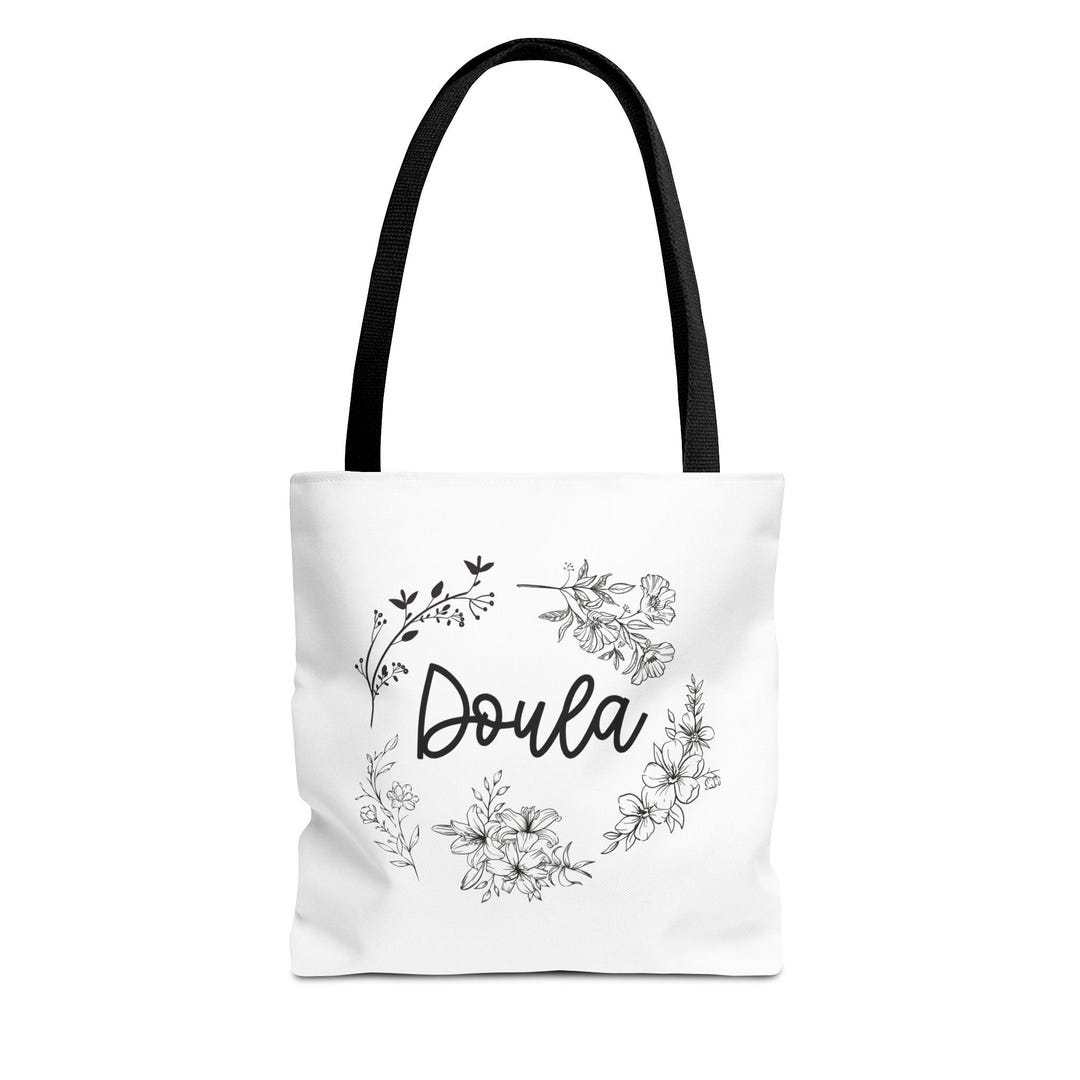 Doula Canvas Tote Bag Postpartum Doula Gift Bag Essentials Tote Unique ...