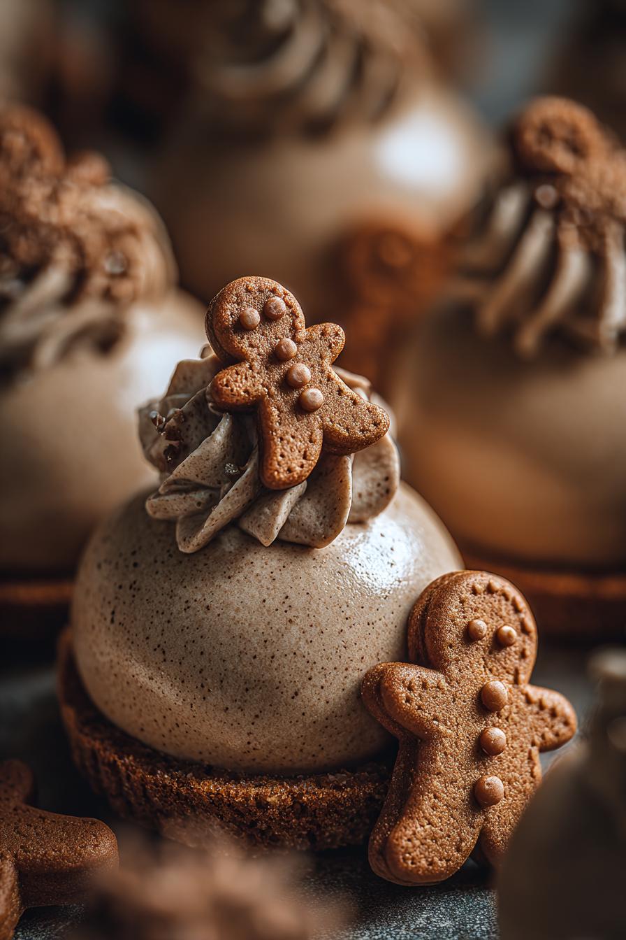 Gingerbread Latte Mousse Domes Recipe (instant Download) - Etsy