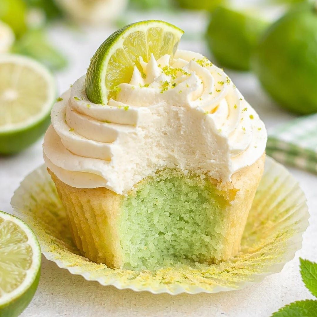 Key Lime Cupcakes Recipe | Zesty Baking Guide (PDF Download) - Etsy
