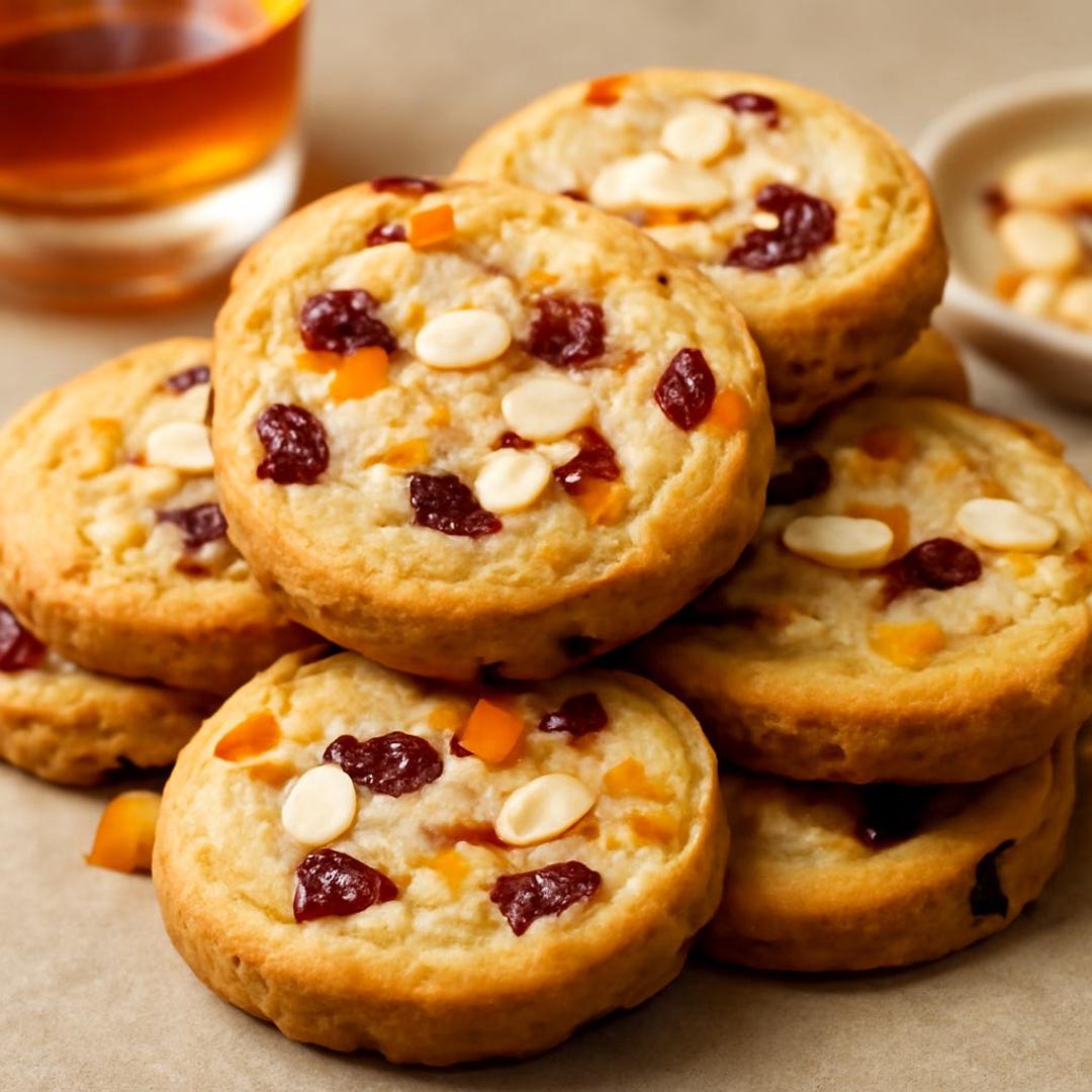 Old-fashioned Shortbread Cookie Recipe - Bourbon Cherries & Almonds ...