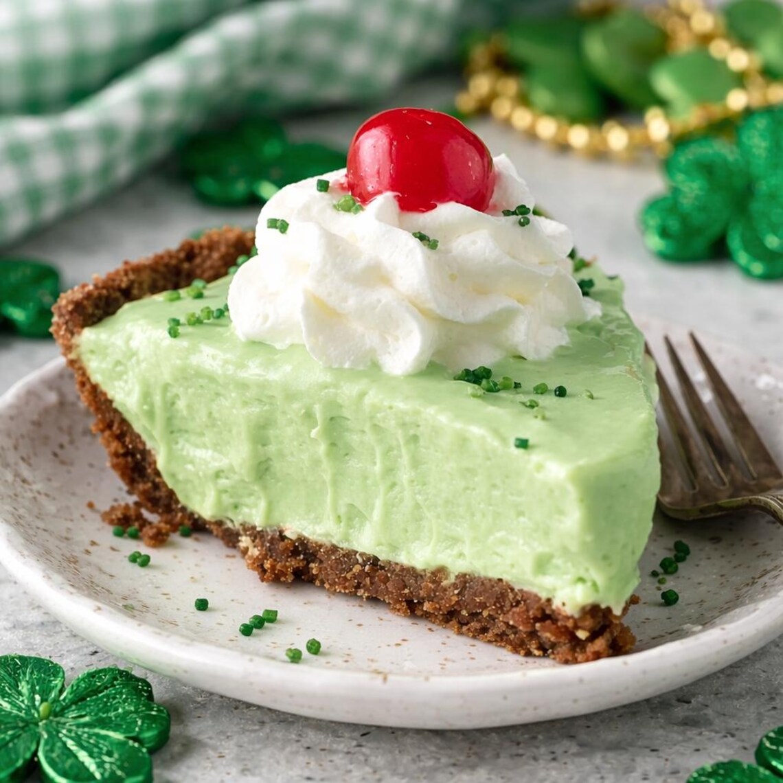 Chocolate Shamrock Pies Recipe PDF | St Patricks Day Dessert | Mint ...
