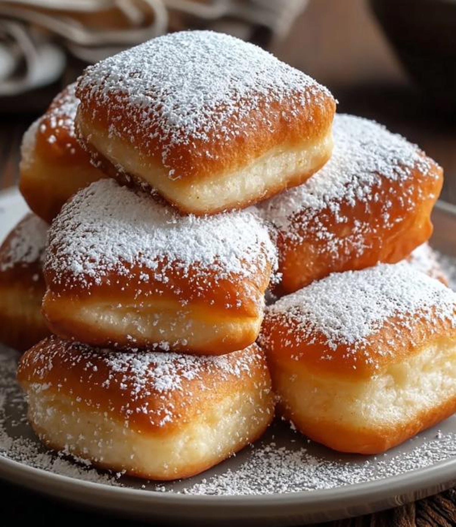 Vanilla French Beignets Recipe PDF – Fluffy French Donuts, Easy Dessert ...