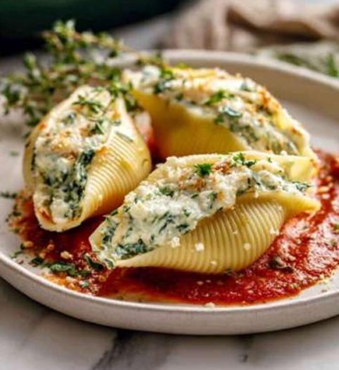 Easy Christmas Stuffed Shells Recipe - Etsy