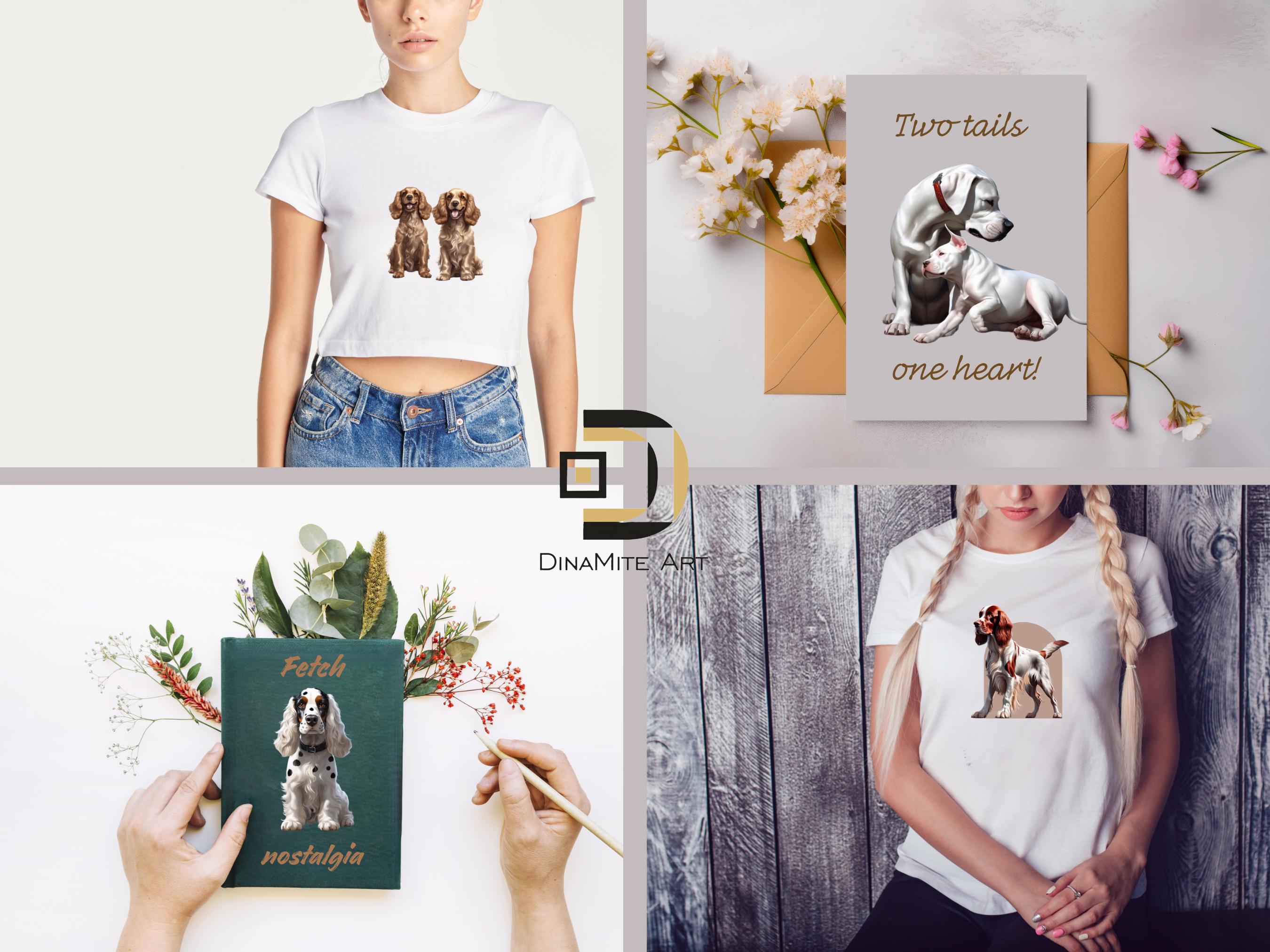 300 Dog Breeds PNG Files, 71 Different Breeds Clipart, Cute Dogs Bundle ...