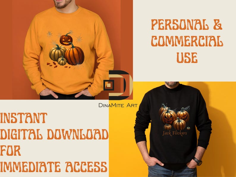 Ultimate Halloween Mega Bundle 300 PNG, Halloween Pumpkins, Monsters ...