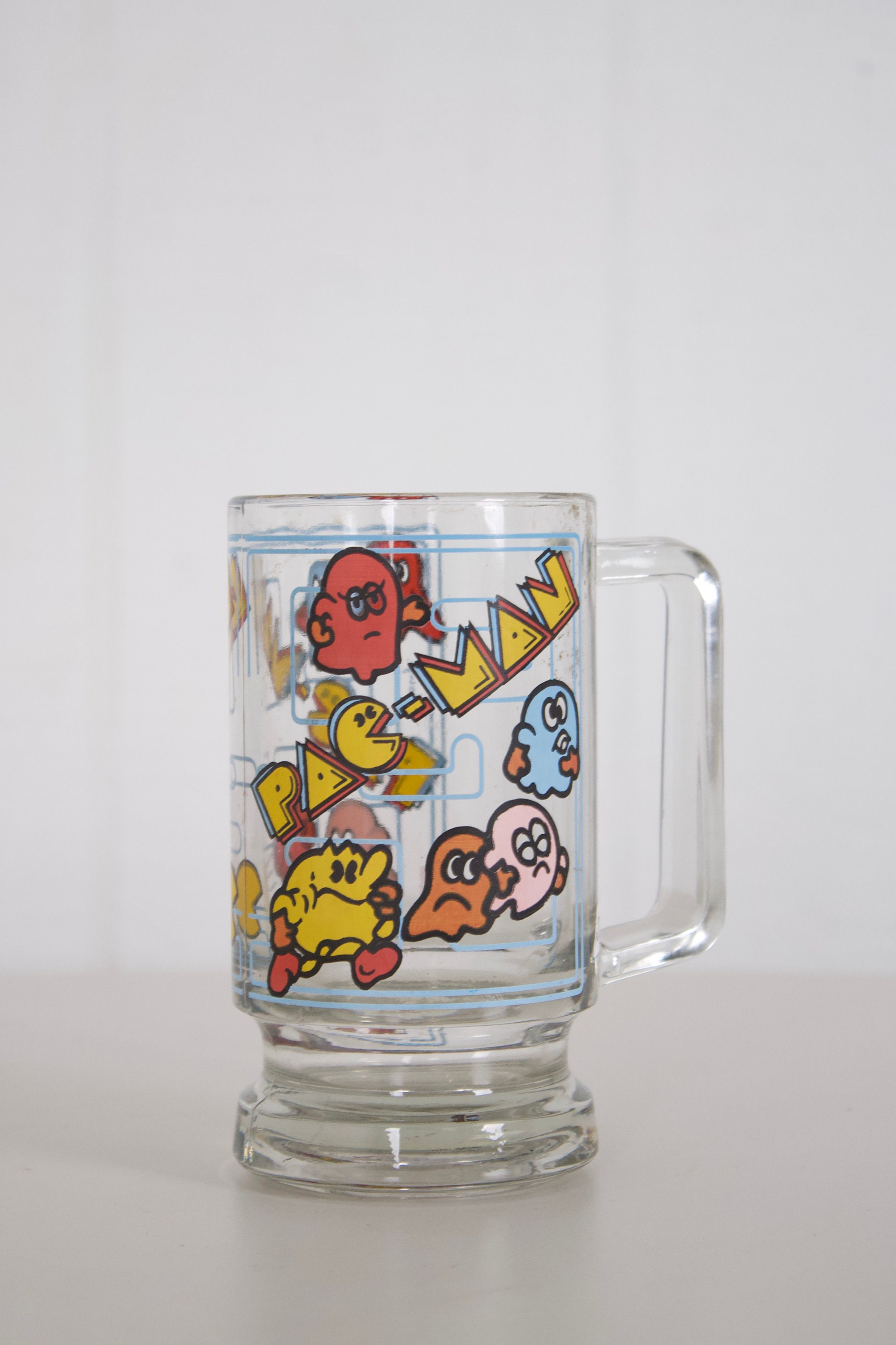 Vintage Pac-man Snoopy & Woodstock Root Beer 12 Oz Glass 2 - Etsy