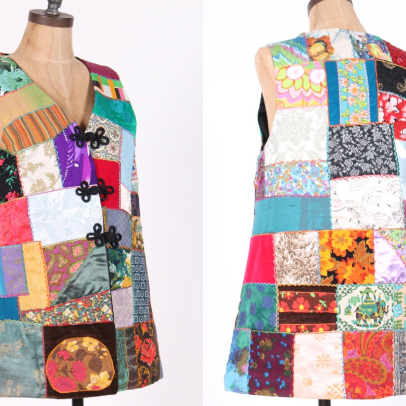 Patchwork Tunic - Etsy