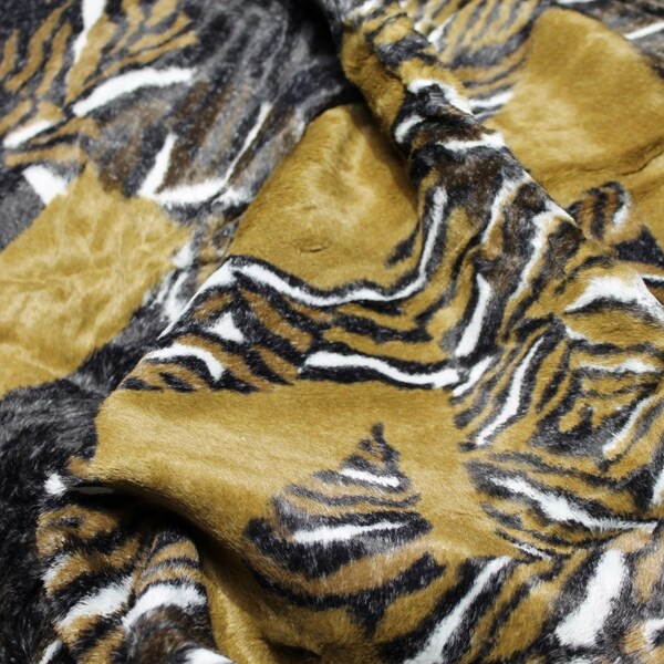 Tiger Mohair Fabric - Etsy