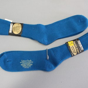 Vintage Mod 1960’s Blue Socks Orlon USA Mens Sz 10-13 2 Pairs NOSWT - Etsy