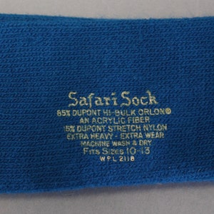 Vintage Mod 1960’s Blue Socks Orlon USA Mens Sz 10-13 2 Pairs NOSWT - Etsy