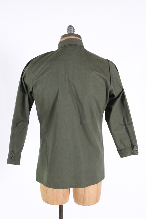 vintage military field jacket uniform shirt US army g… - Gem