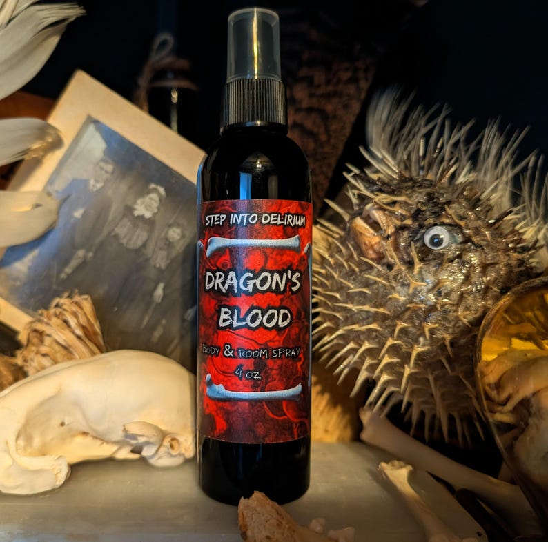 DRAGON'S BLOOD Body Spray - Etsy