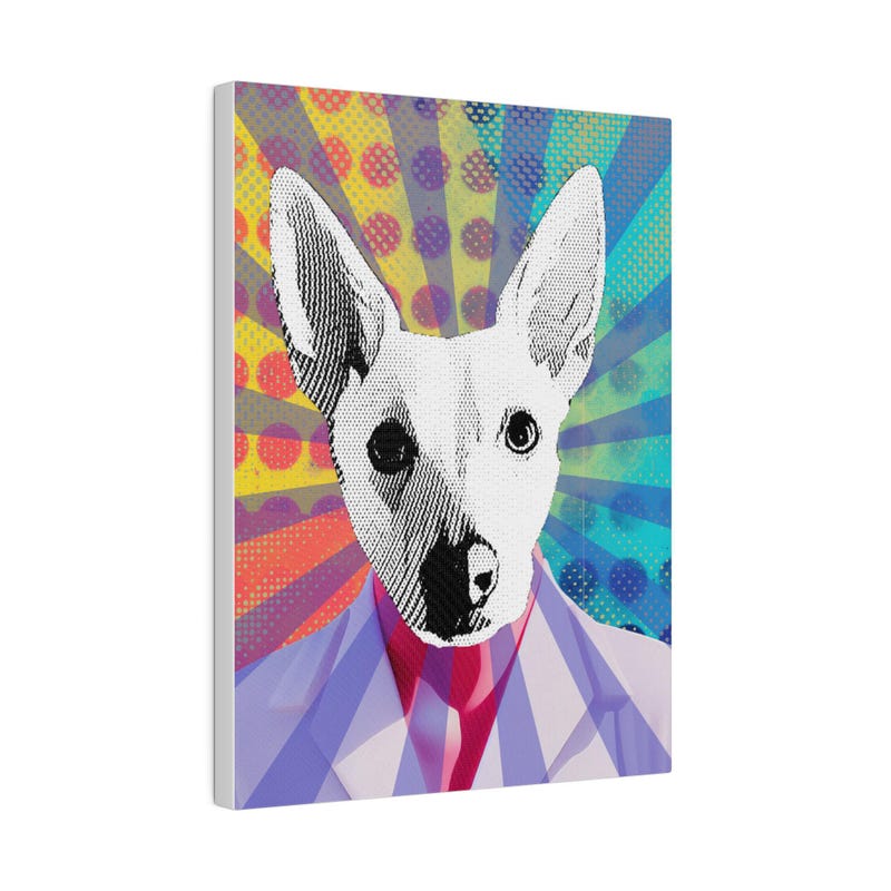 Pop Art Pet Portrait - Etsy