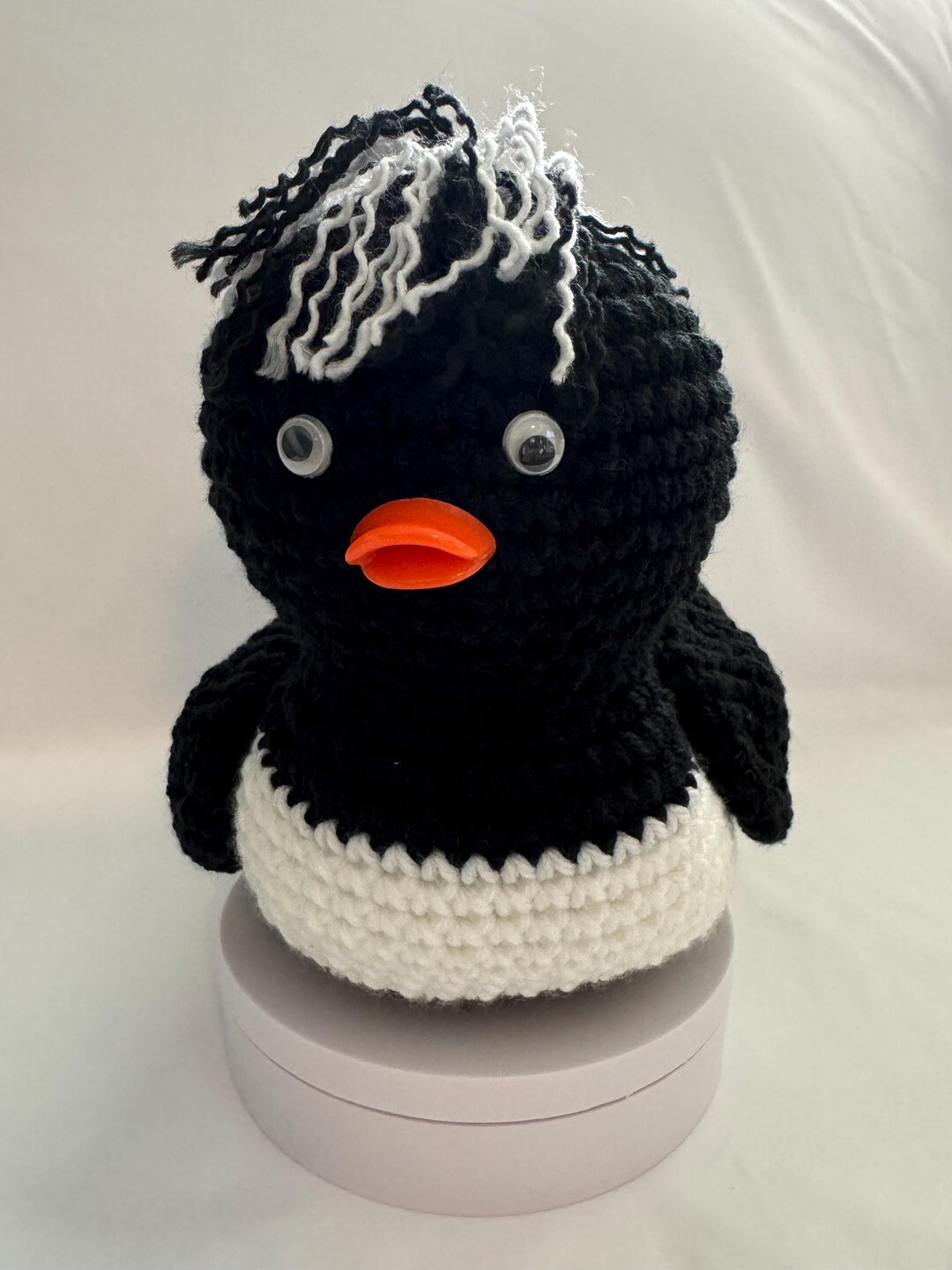 Double Stuff Oreo! Handmade Crochet Amigurumi Plushie Duck. - Etsy