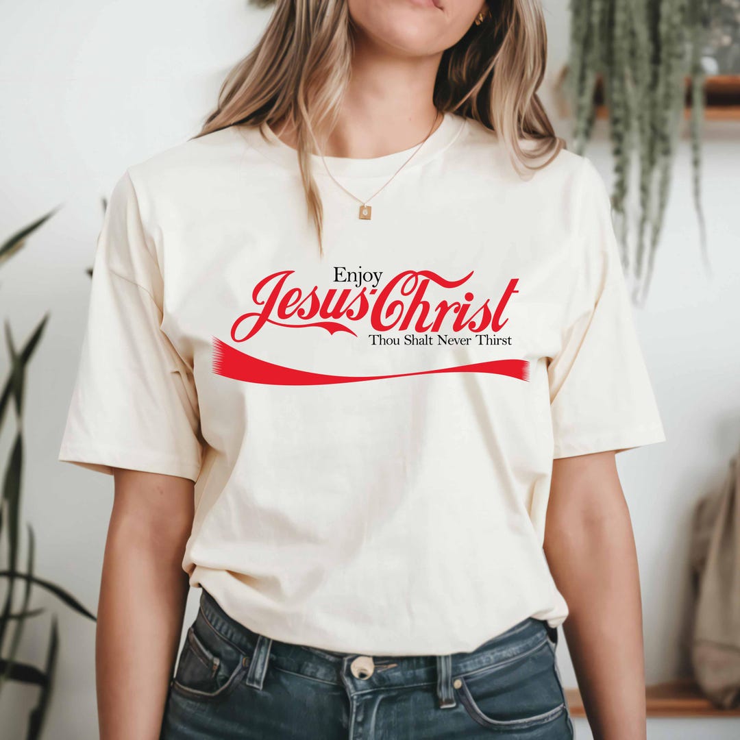 Enjoy Jesus Christ Shirt, Jesus Logo Shirt, Jesus Shirt, Funny Jesus ...