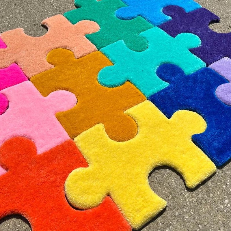 Puzzle Pillow - Etsy UK