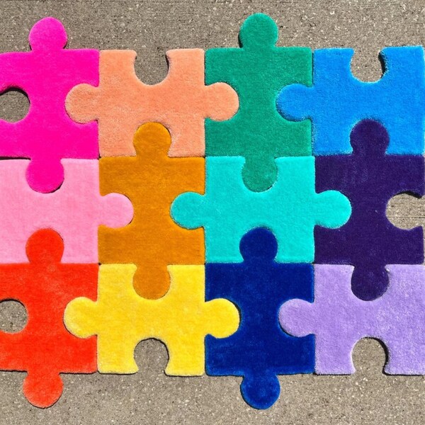 Puzzle Pillow - Etsy UK