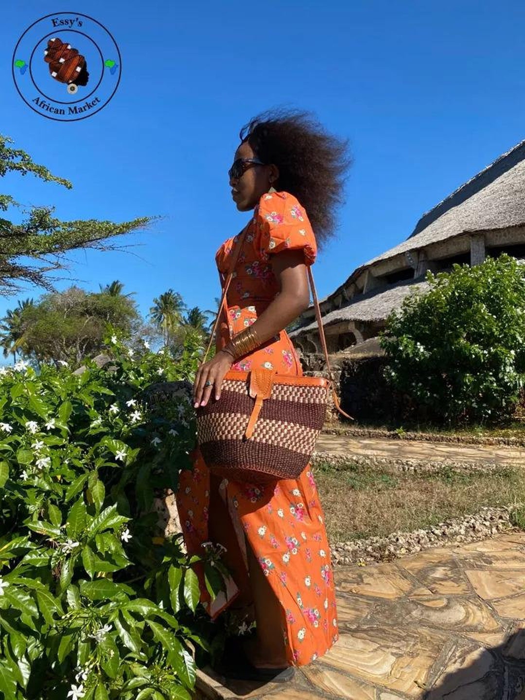 Sisal Handbag, Handmade, Kiondo Bag, Shoulder Bag, Woven Bags, Beach ...