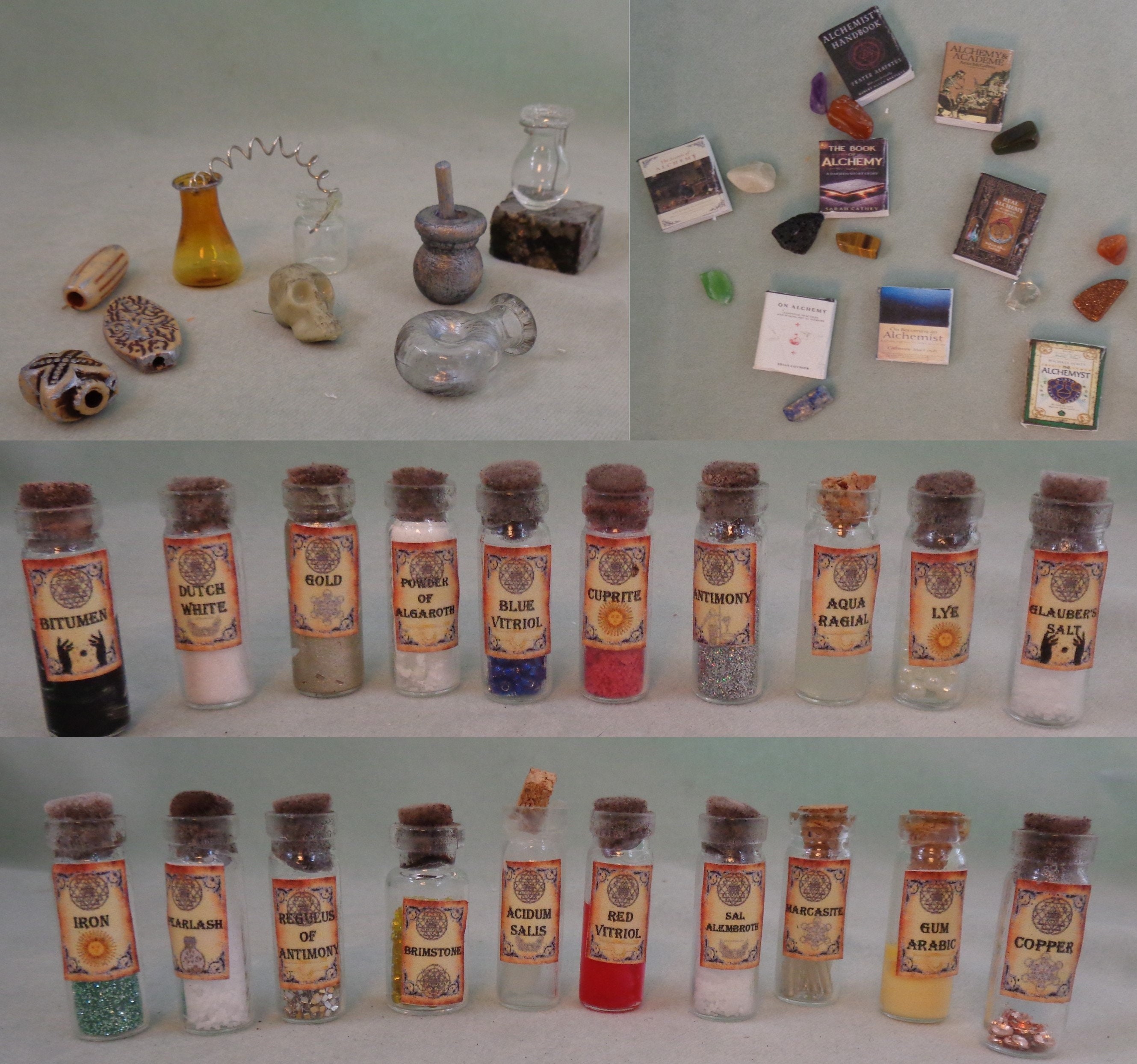Hidden Miniature Alchemist's Apothecary Case #2 - Etsy