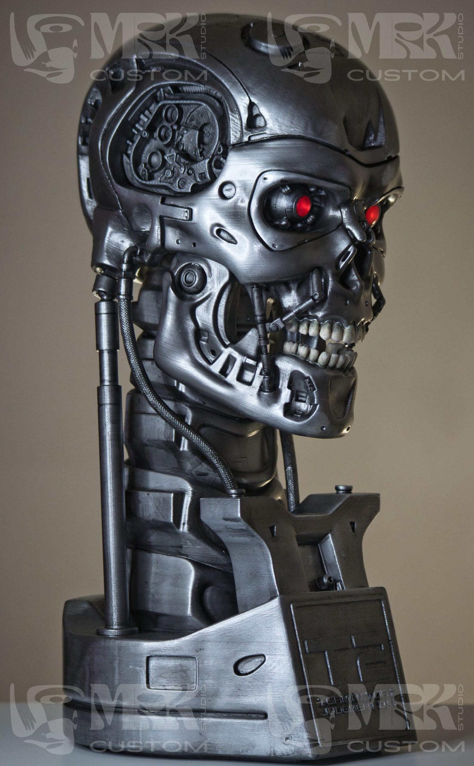 Terminator T-800 Head 1:1 Scale Bust - Etsy