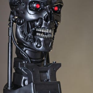Terminator T-800 Head 1:1 Scale Bust - Etsy
